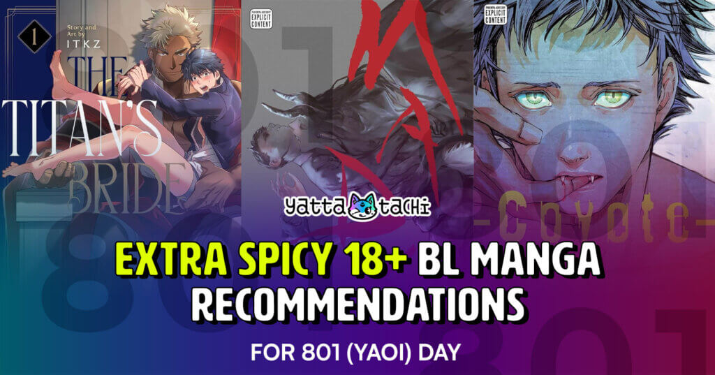 Extra Spicy 18+ BL Manga Recs for 801 (Yaoi) Day (Mature) | Yatta-Tachi