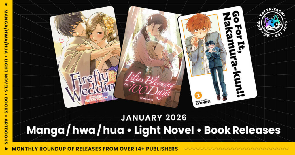 January 2026 Manga / Light Novel / Book Releases | Yatta-Tachi